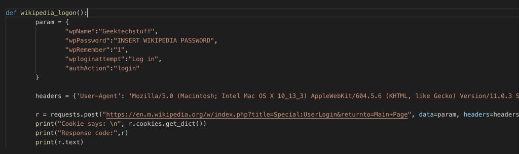 Web Scraping: Interacting With Web Pages (Python) – GeekTechStuff