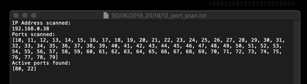 Network / Port Scanner V2 (Python) – GeekTechStuff