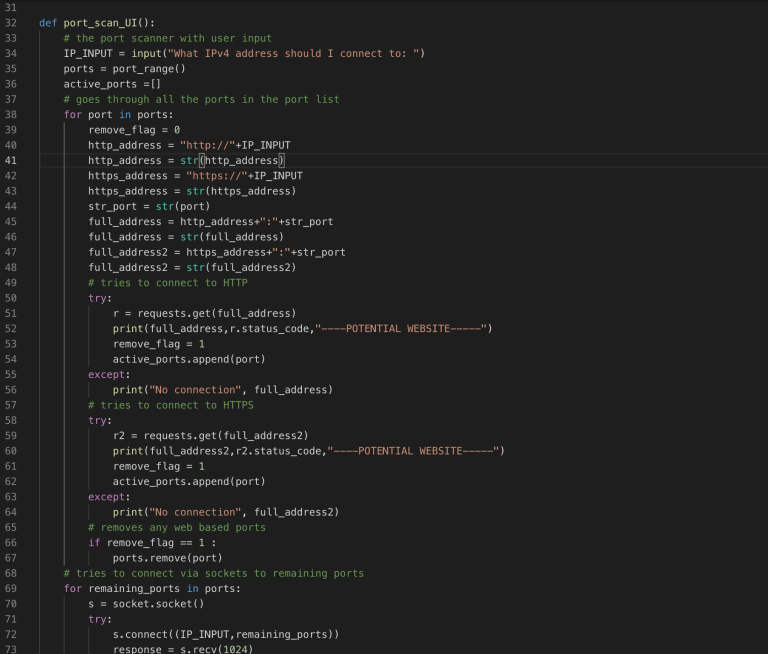 Network / Port Scanner V2 (Python) – GeekTechStuff
