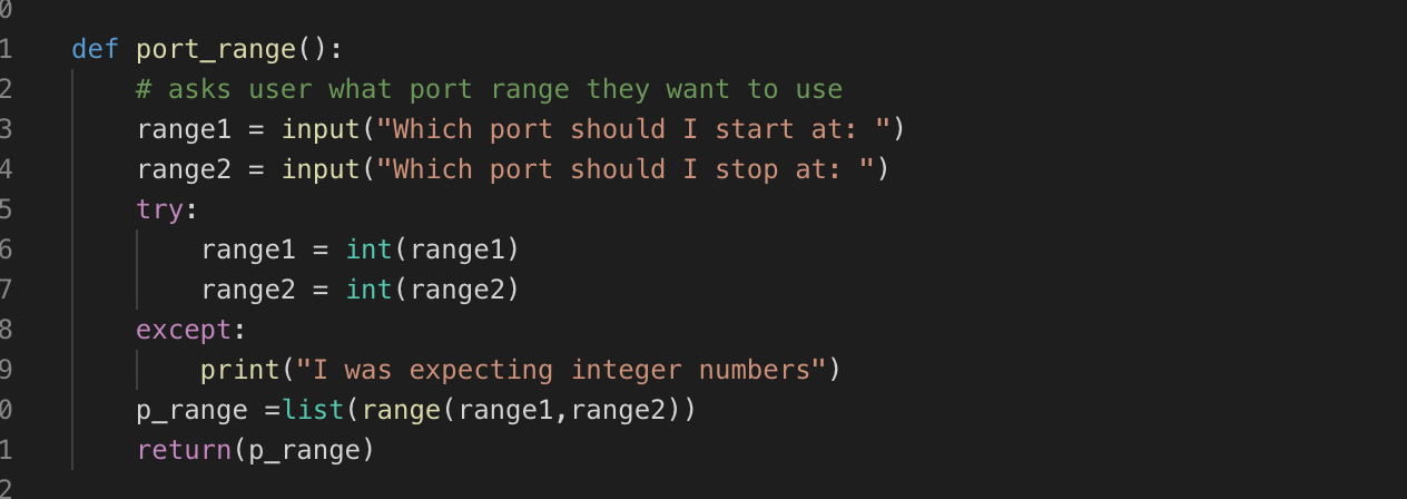 Network / Port Scanner V2 (Python) – GeekTechStuff