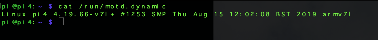 SSH Banner Text (Raspbian) – GeekTechStuff