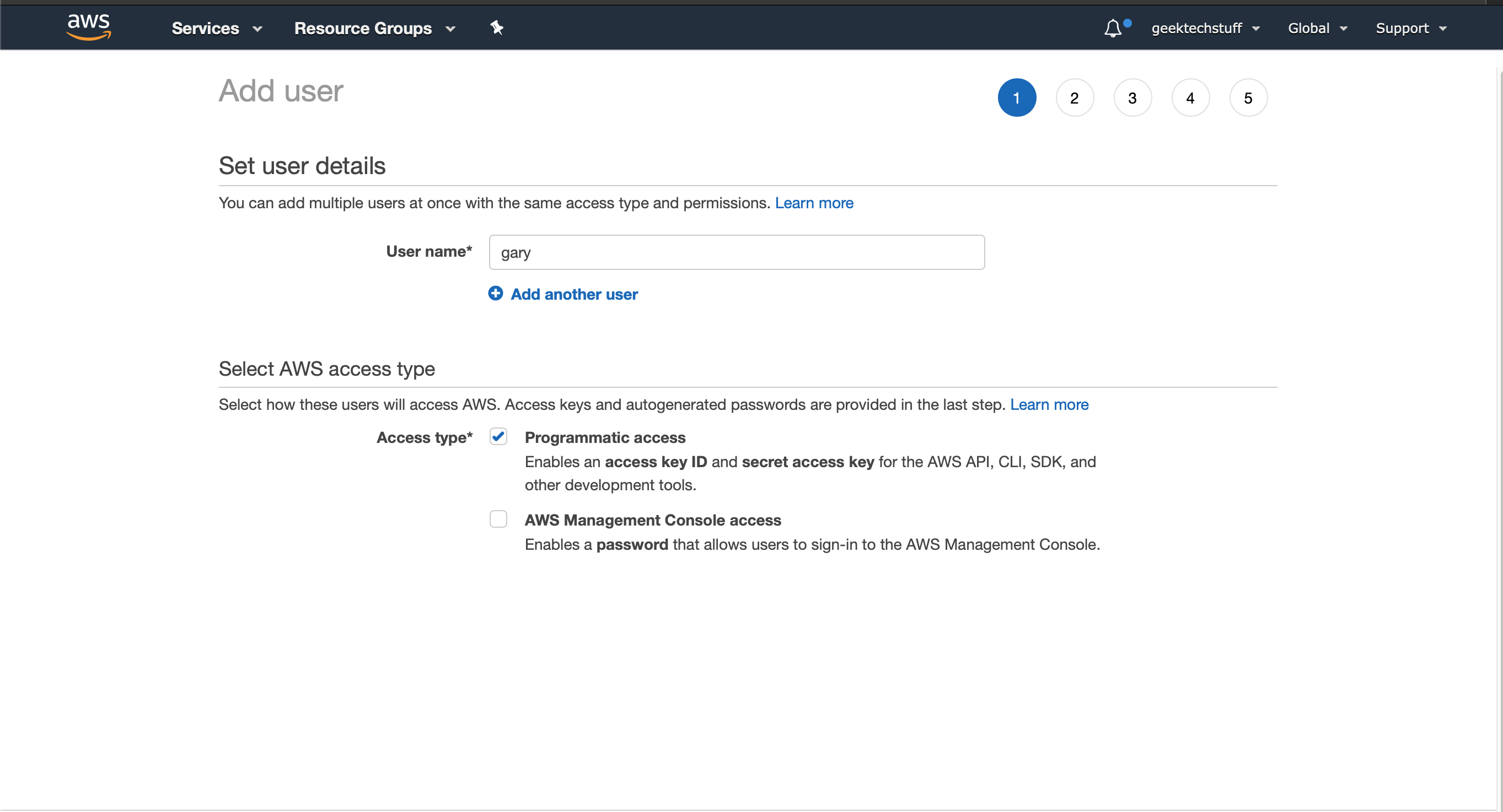 Installing AWS CLI & Some IAM Security (AWS) – GeekTechStuff