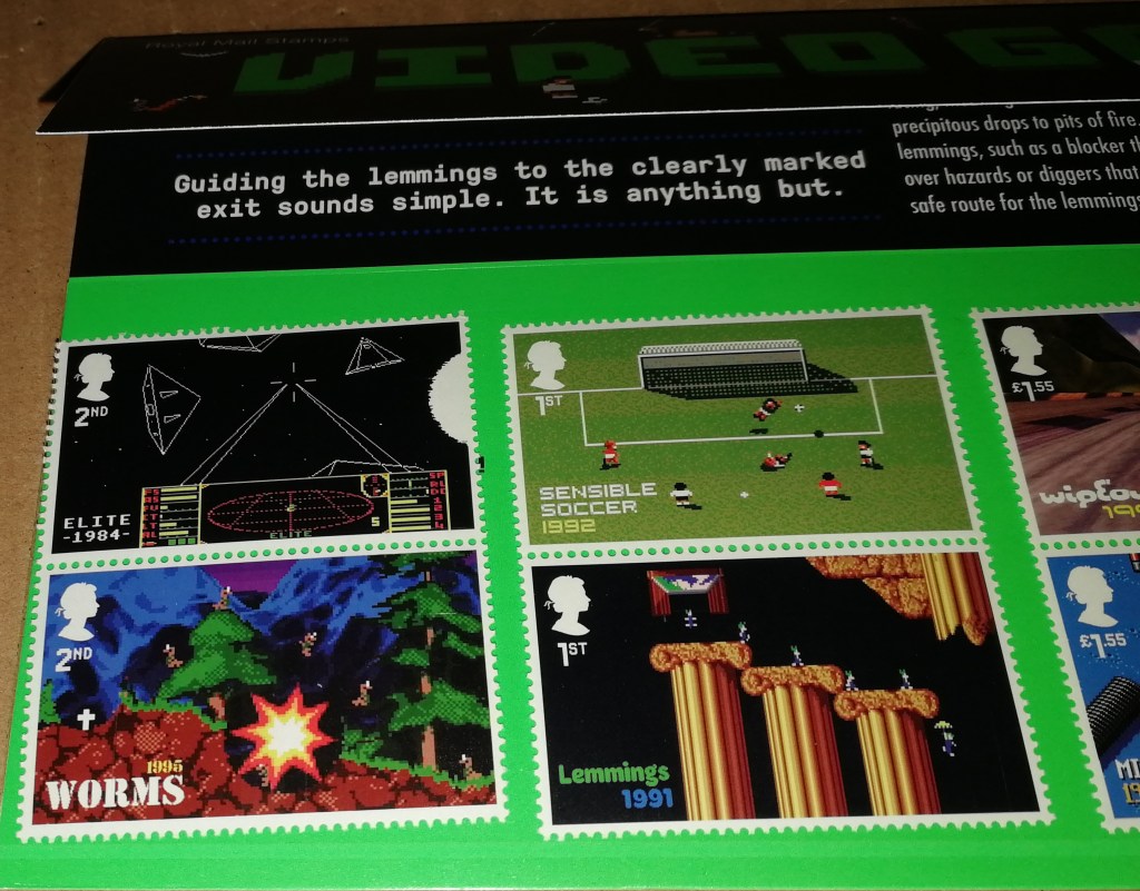 Royal Mail Video Game Stamps – GeekTechStuff