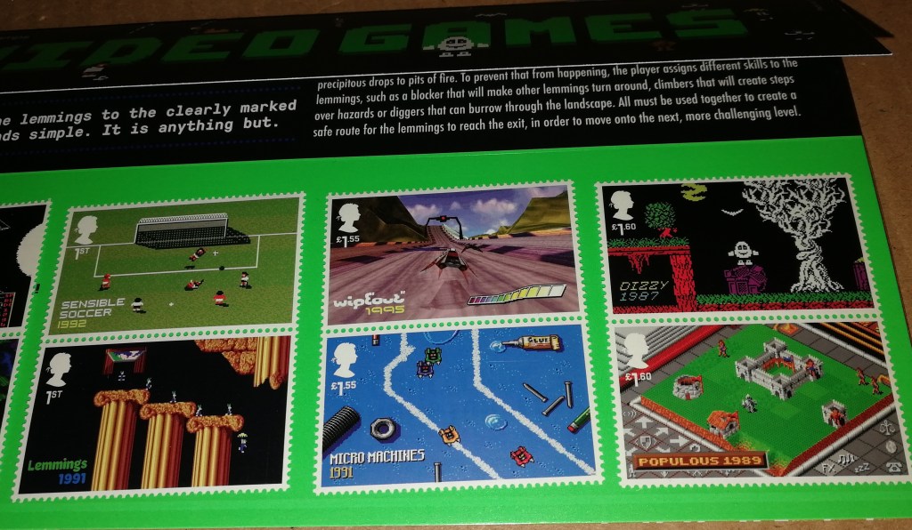 Royal Mail Video Game Stamps – GeekTechStuff