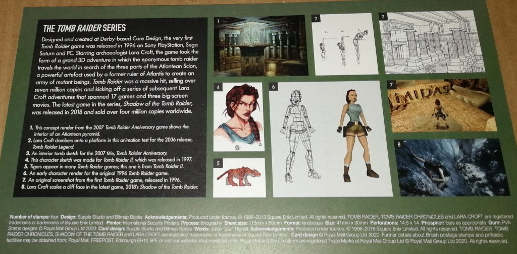 Royal Mail Video Game Stamps – GeekTechStuff