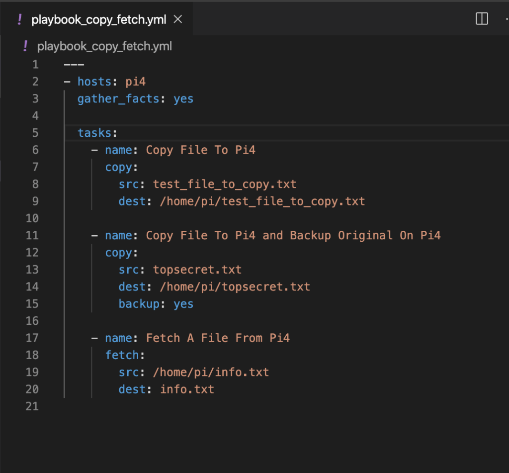 Ansible’s Copy and Fetch Modules – GeekTechStuff