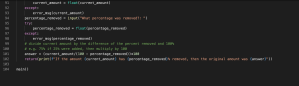 Percentages With Python Geektechstuff