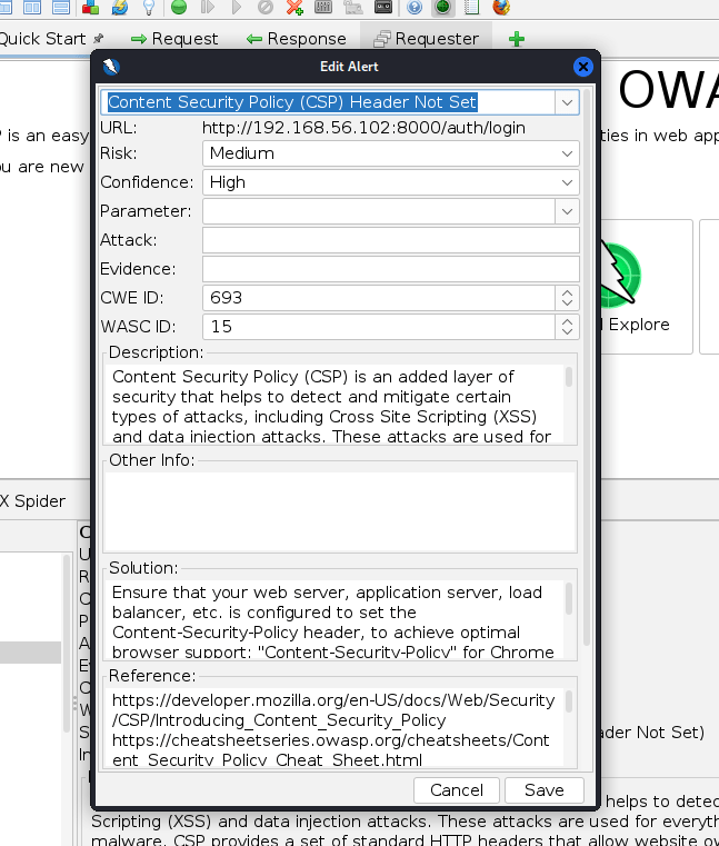 Web Security – OWASP ZAP – GeekTechStuff